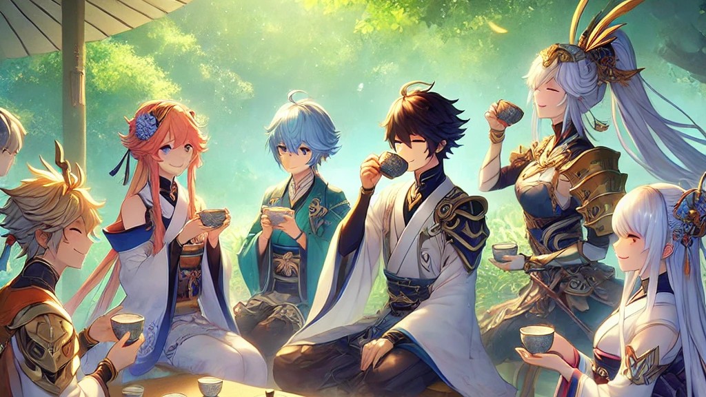 "AI generated images of Archons together" Genshin Impact | HoYoLAB