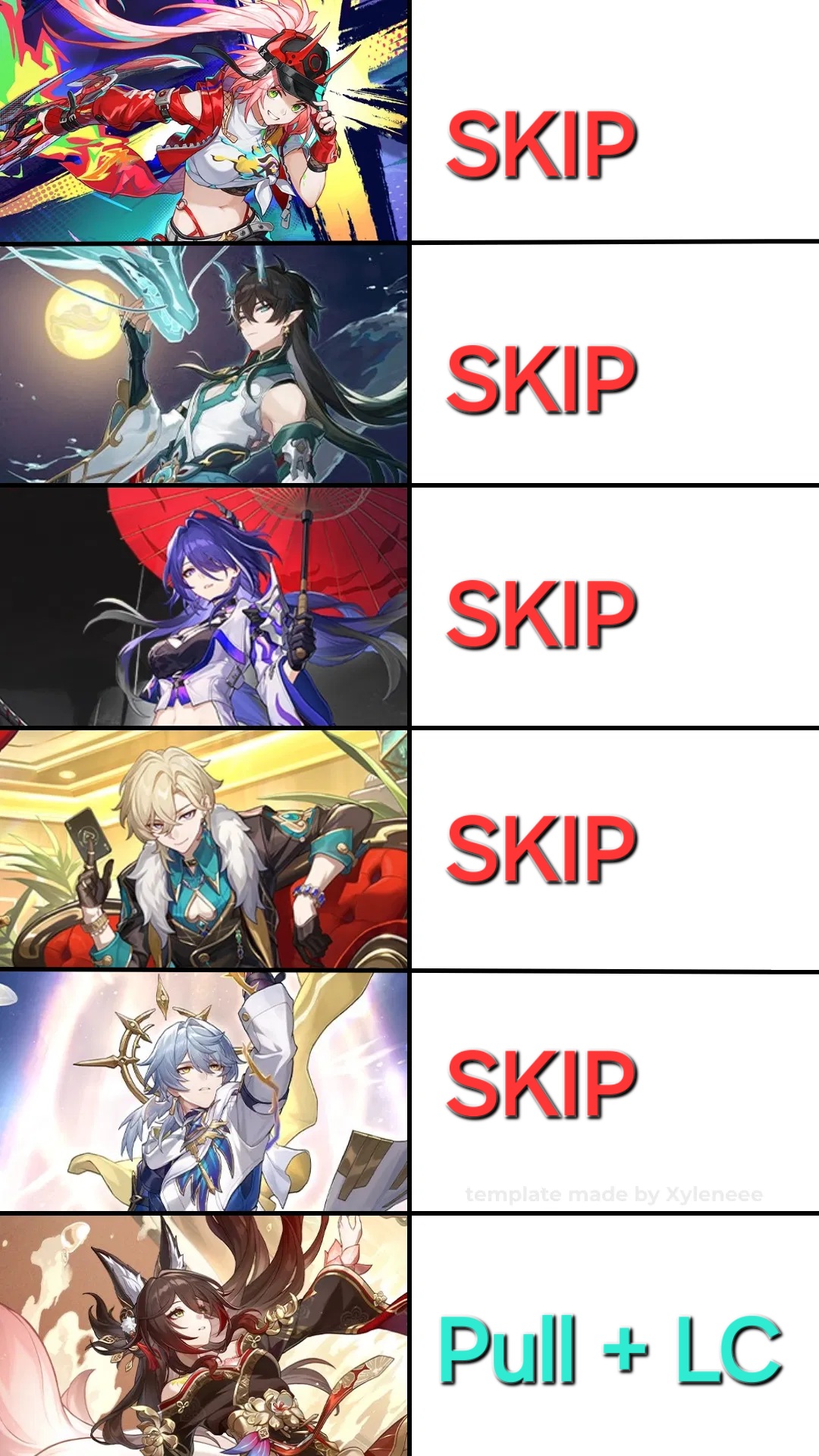 Pull Plans Honkai: Star Rail | HoYoLAB