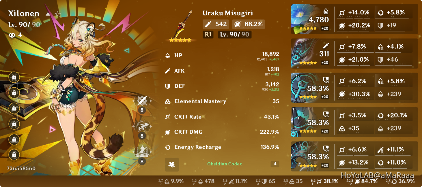 My Xilonen Genshin Impact | HoYoLAB