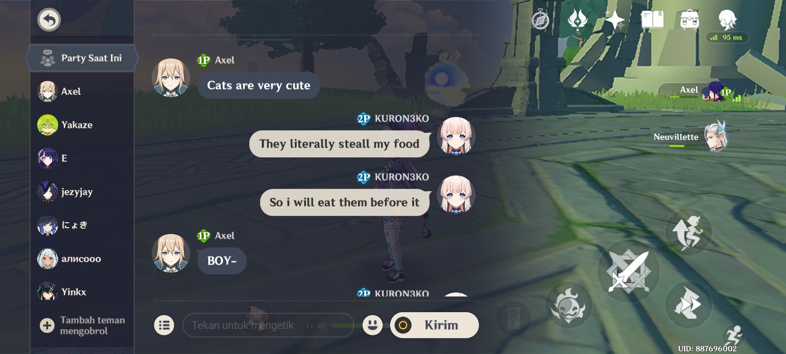 Average genshin chat Genshin Impact | HoYoLAB