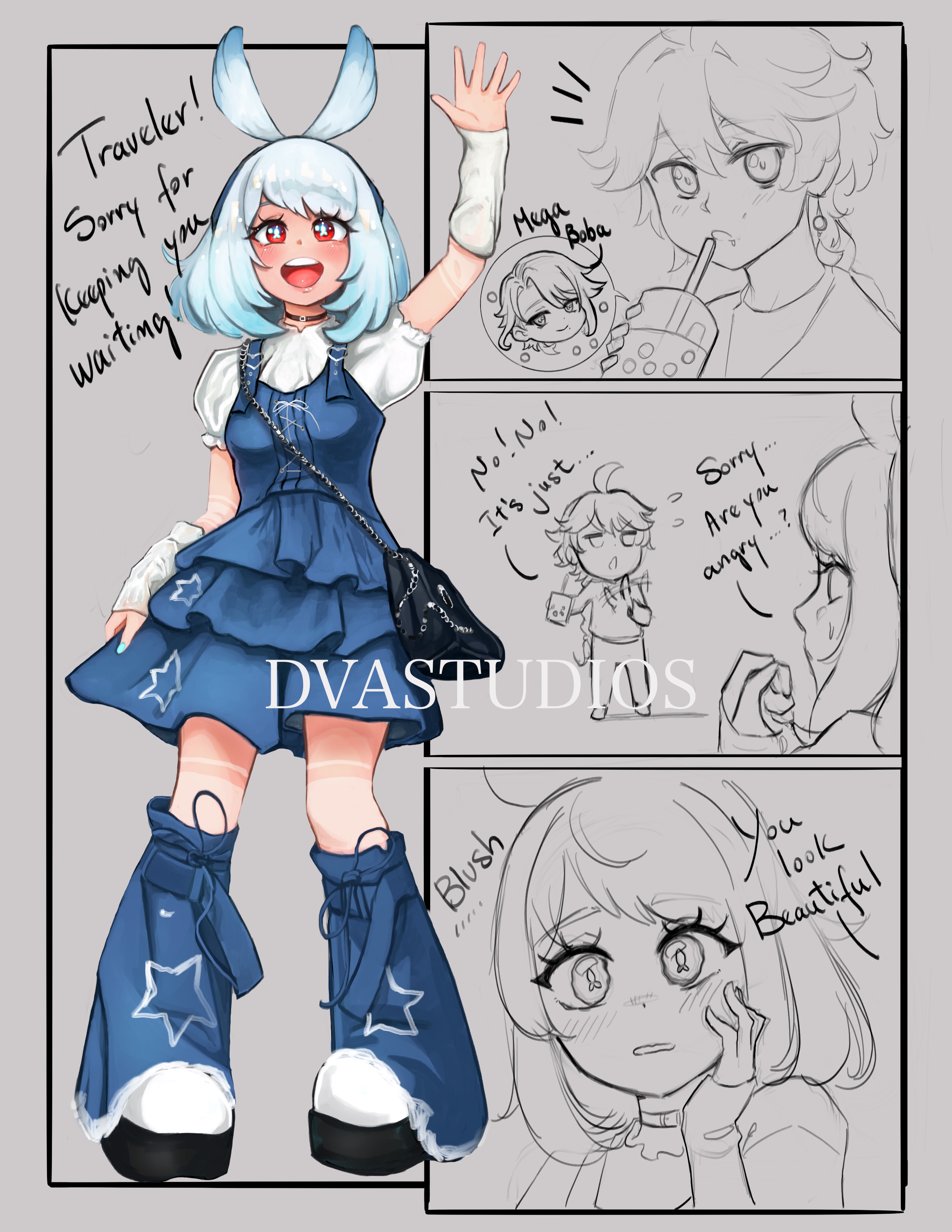 Mualani’s date 🦈 Genshin Impact | HoYoLAB