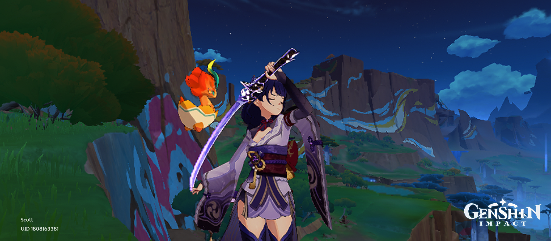 Using Scroll of hero artifact set on My Raiden Genshin Impact | HoYoLAB