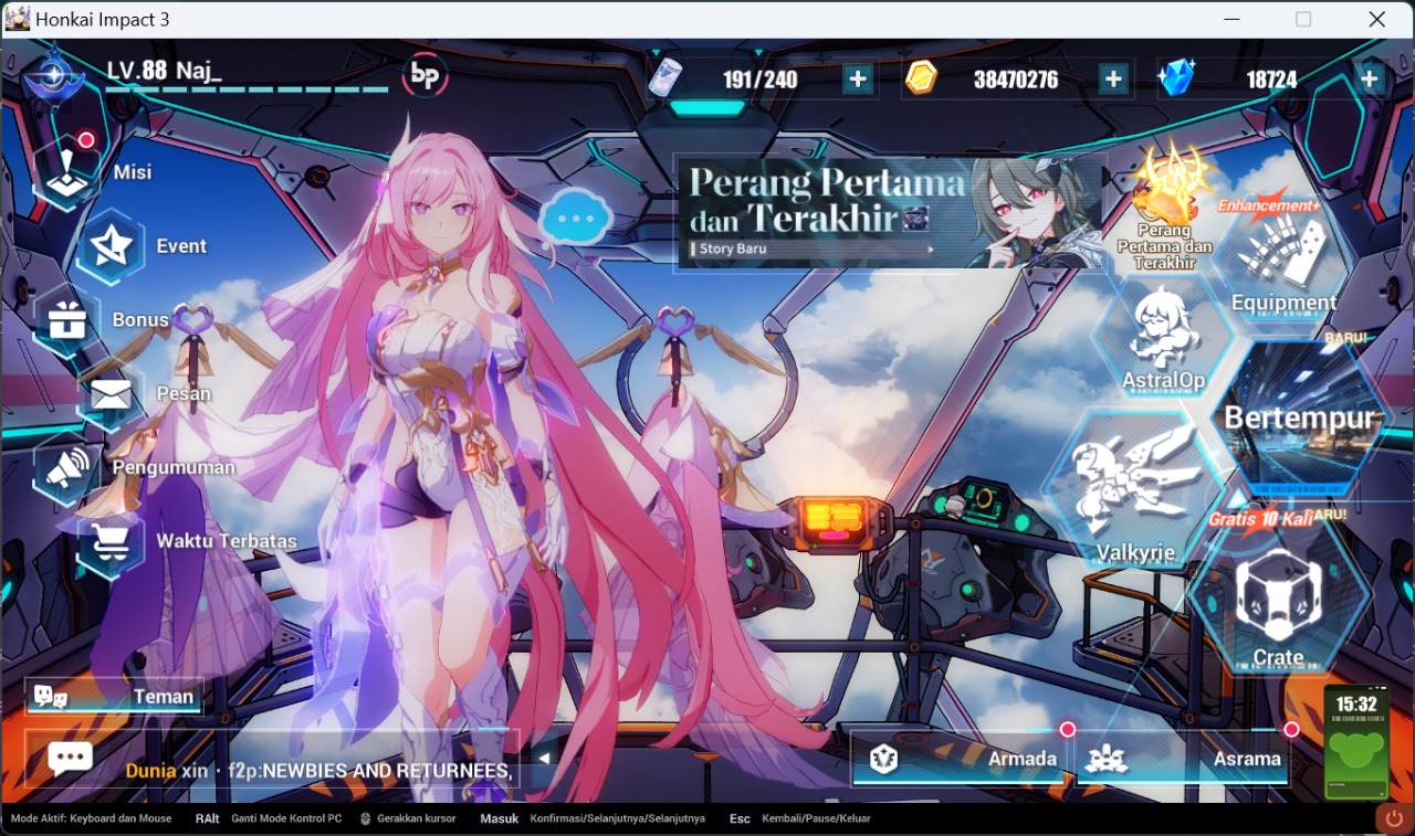 Hi3 already got 240 energy with zzz and hsr, when is genshin? Honkai ...