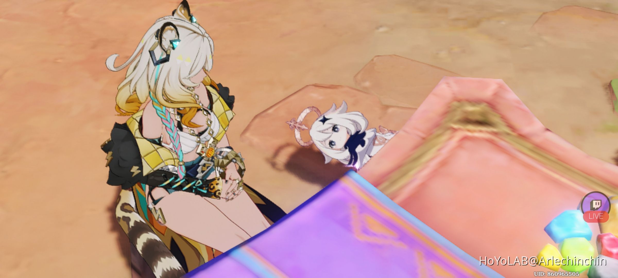 Paimon being smol and big 😆 Genshin Impact | HoYoLAB