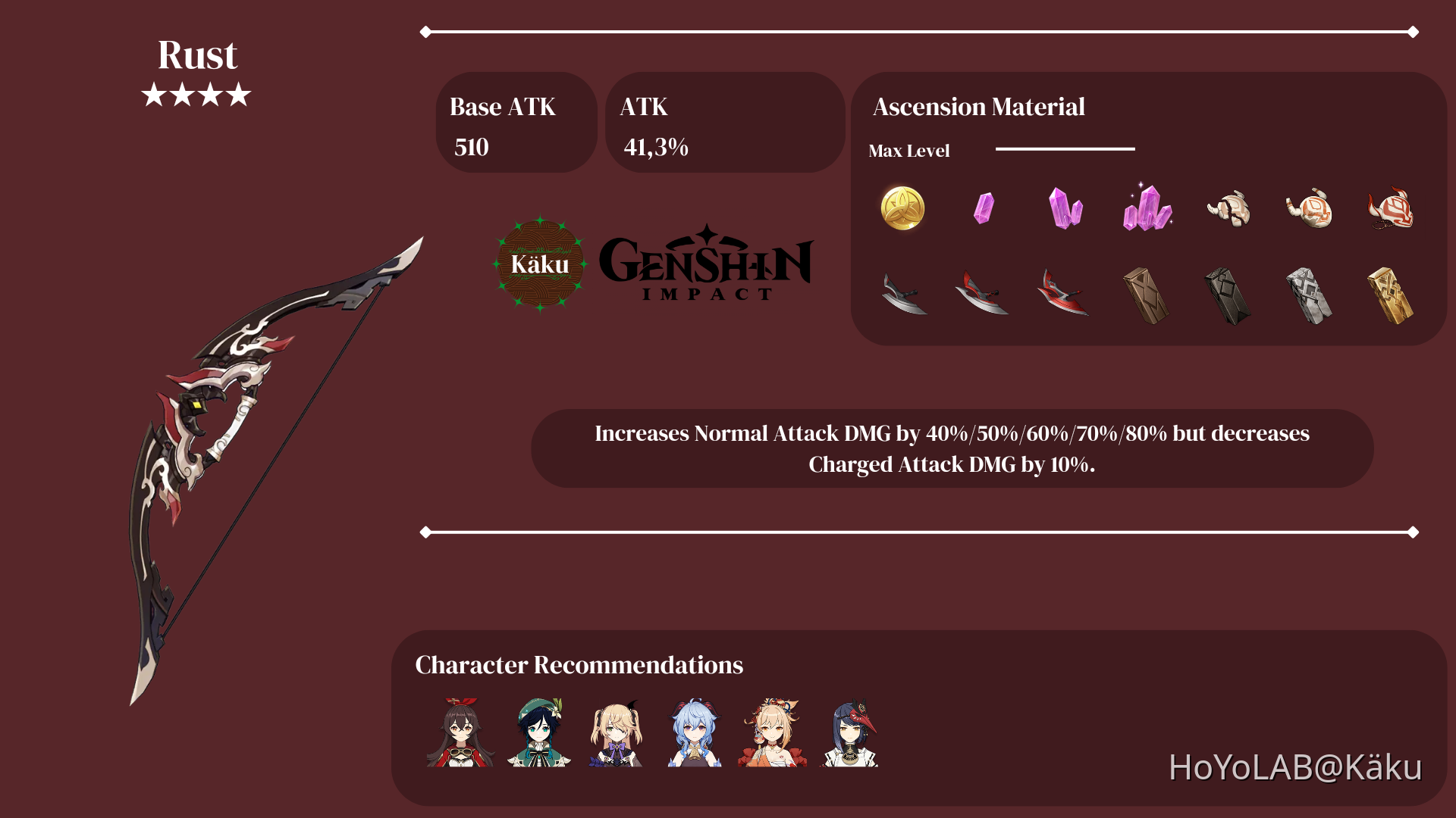 Rust - Weapon Guide Genshin Impact | HoYoLAB