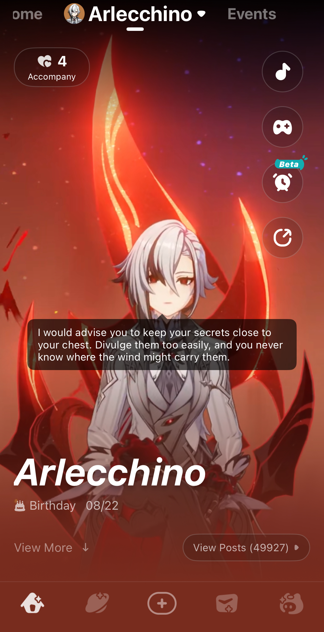 Wise words from arlecchino Genshin Impact | HoYoLAB