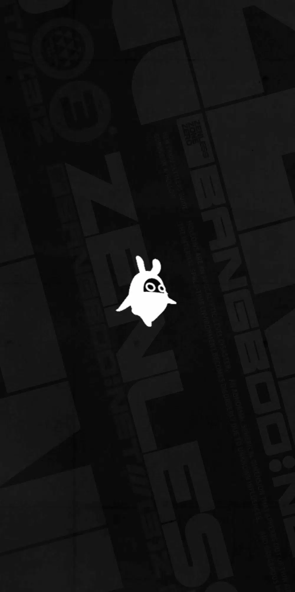 zero wallpaper black