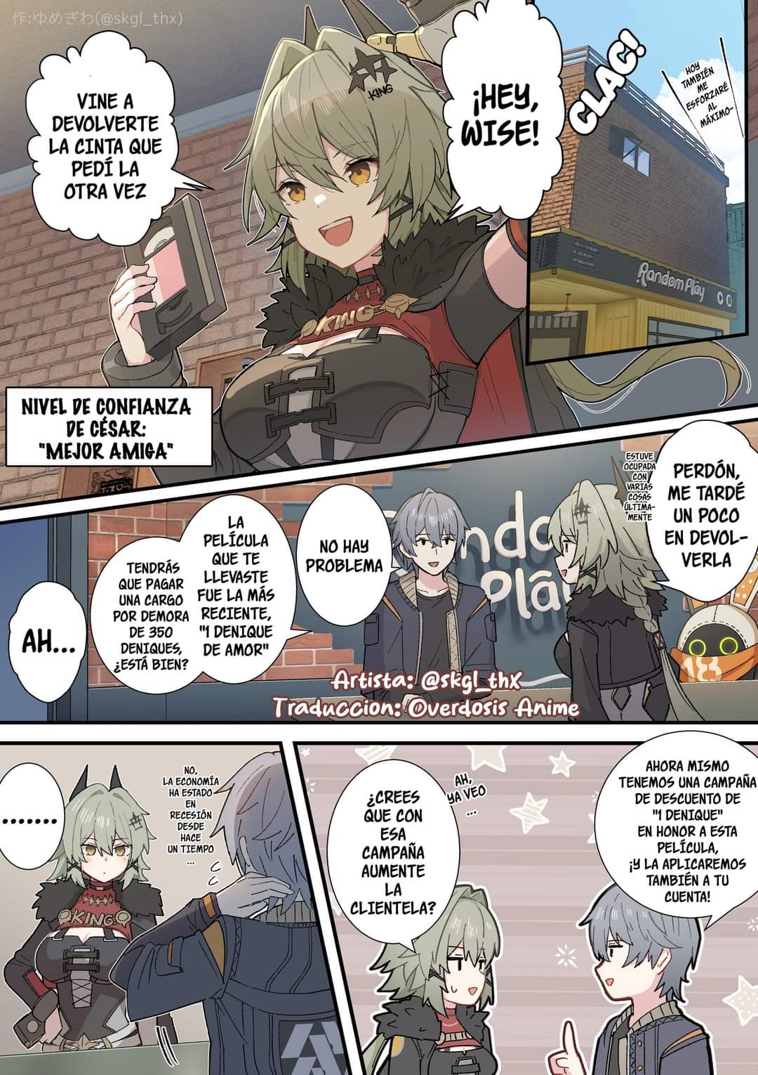 Caesar se enamora de Wise ♥️ [Manga] Zenless Zone Zero | HoYoLAB