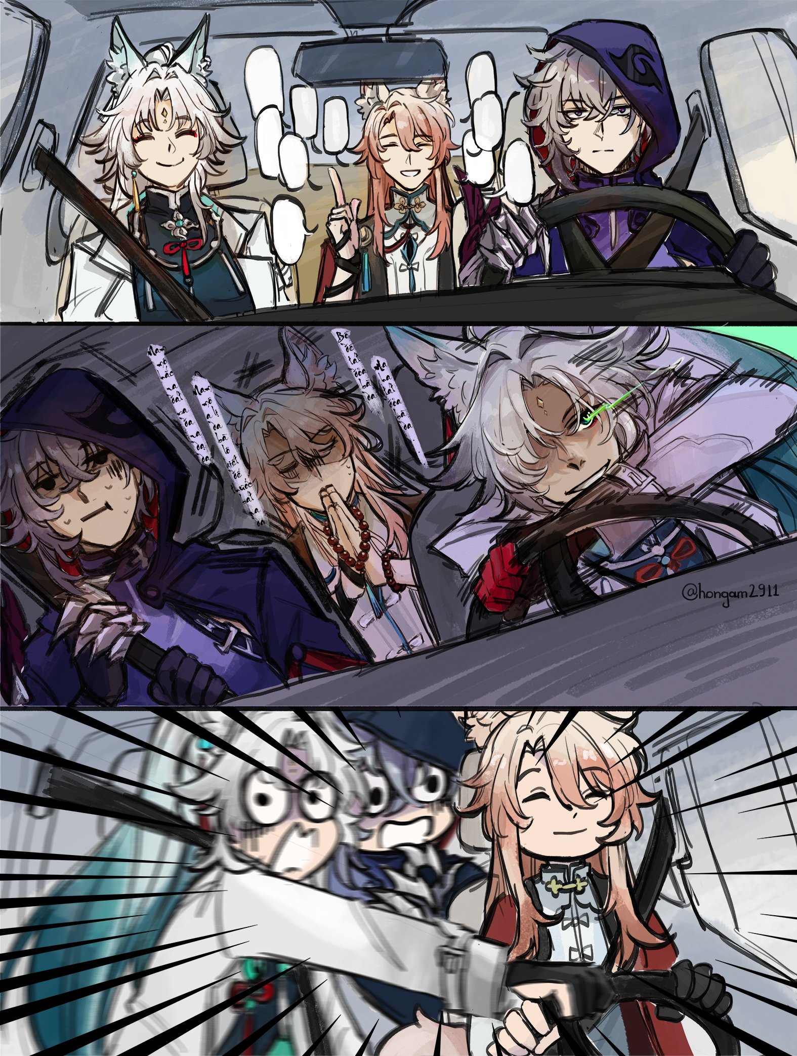 There are three types of people when driving~ Honkai: Star Rail | HoYoLAB