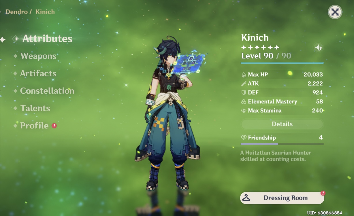 Is my Kinich good? Genshin Impact | HoYoLAB