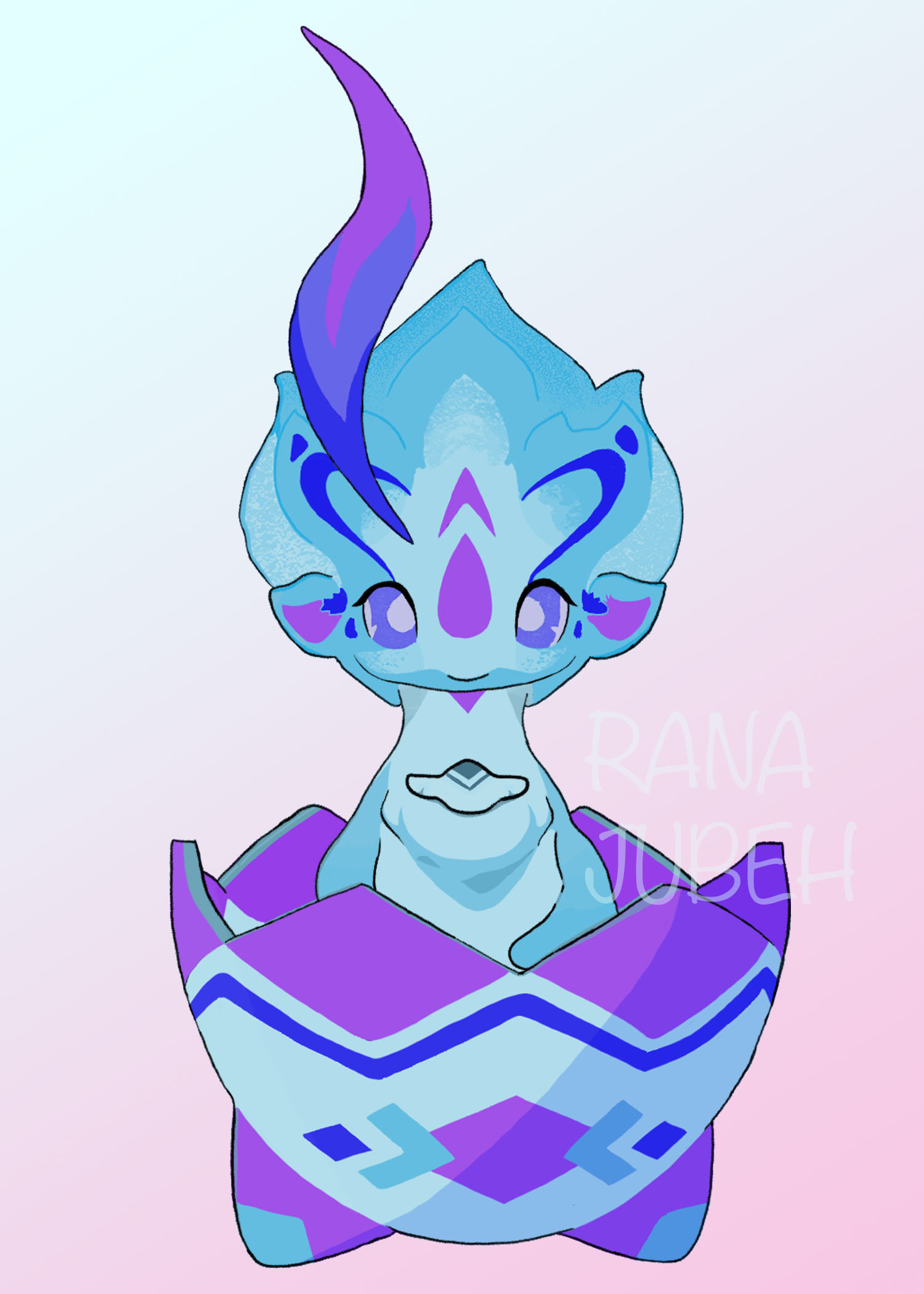 The 🫐BLUEBERRY🫐 Firstborn Firesprite. Genshin Impact | HoYoLAB