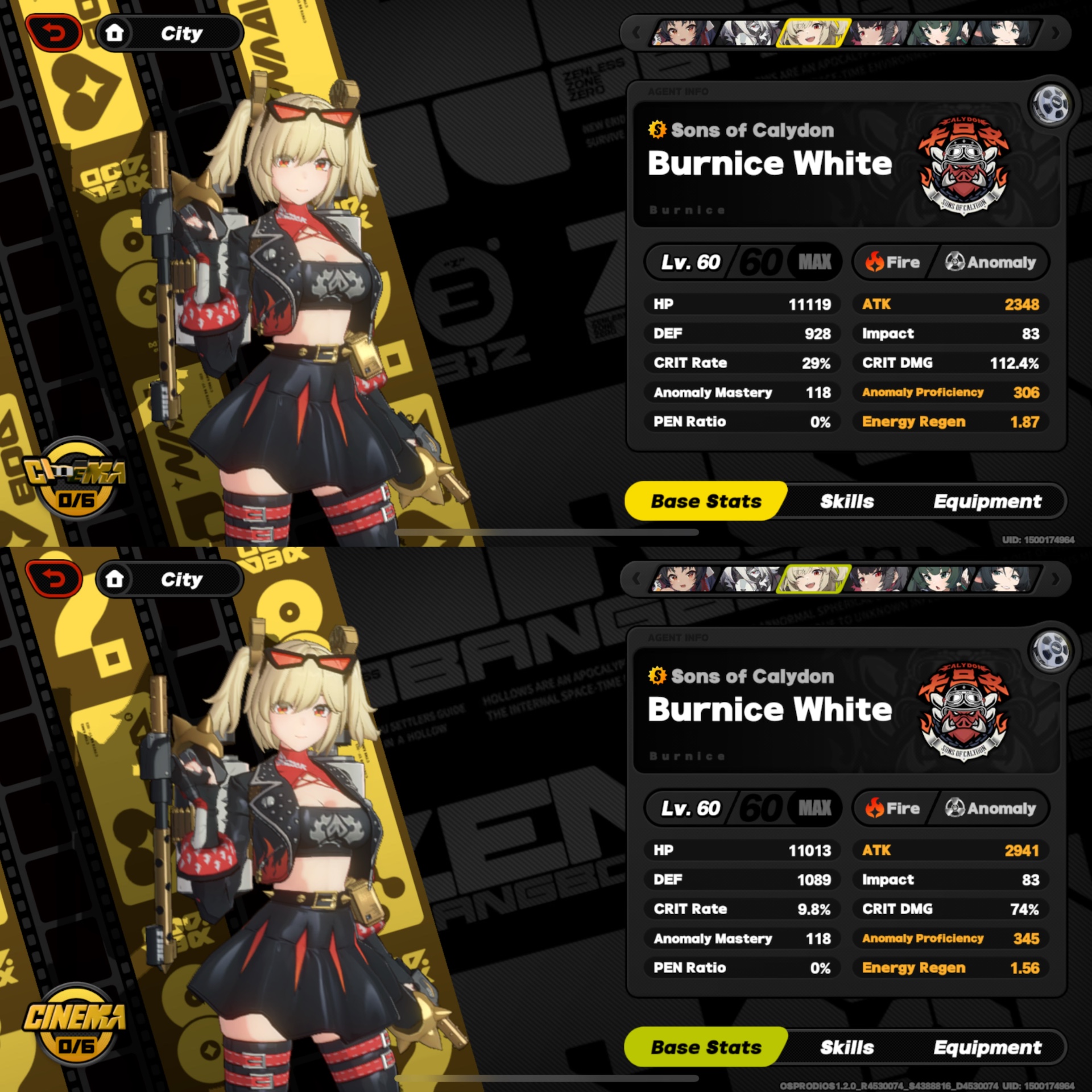 I'll make you spend all your dennies away - updated Burnice Build ...