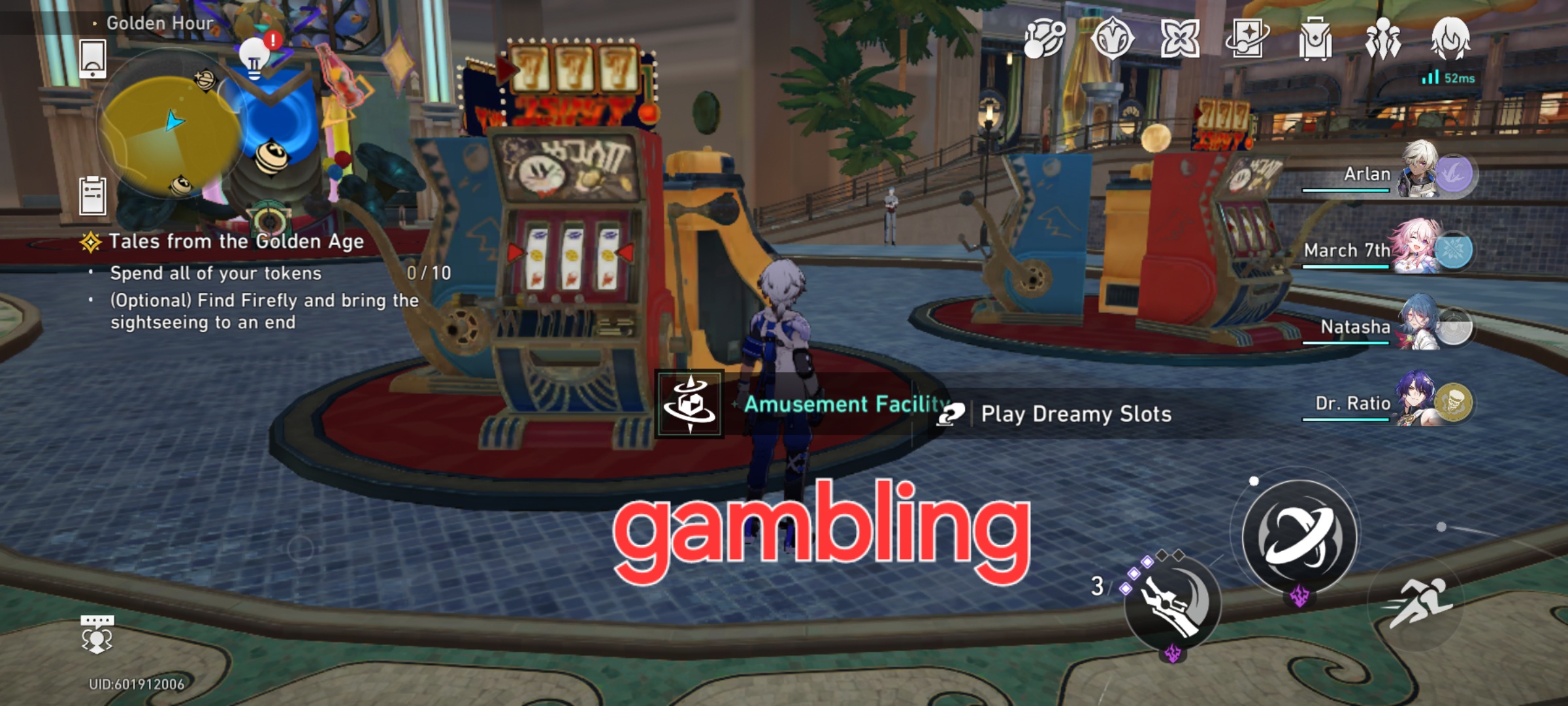 A weird hsr gameplay sorta ft firefly and sampo (and a suprise ...