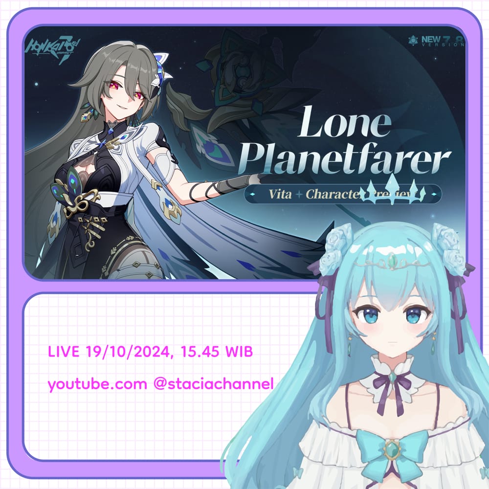 【Honkai Impact 3】Vita's New S-rank Battlesuit Lone Planetfarer Preview Ver7.8 【Stacia Channel ...