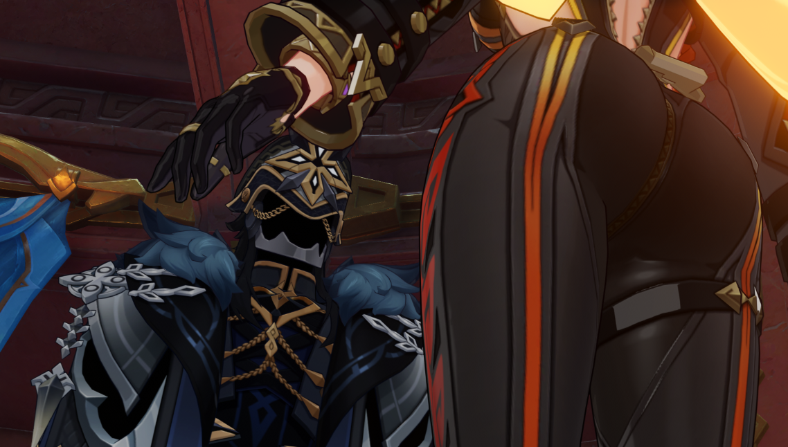 porque no se le ve la cara al capitan? Genshin Impact | HoYoLAB