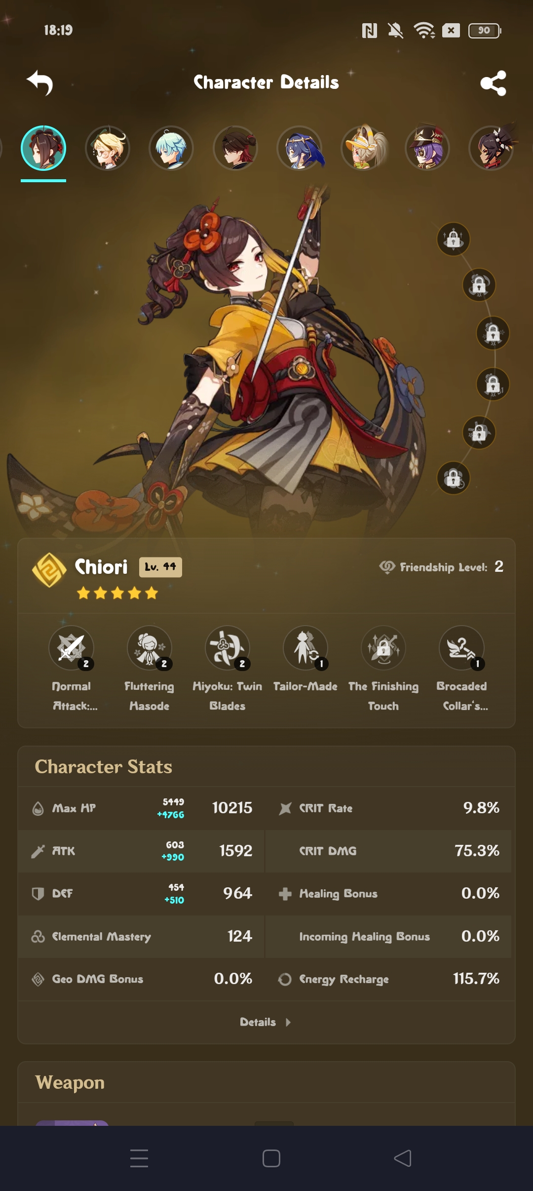 How do I build Chiori better with F2P Genshin Impact | HoYoLAB