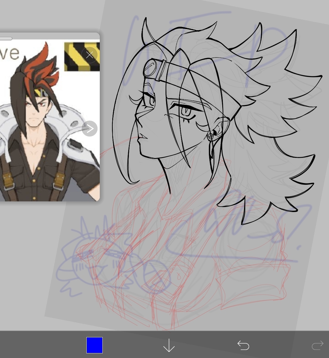 (WIP) "genderbent Anton can't hurt you, she's not real!" genderbent ...