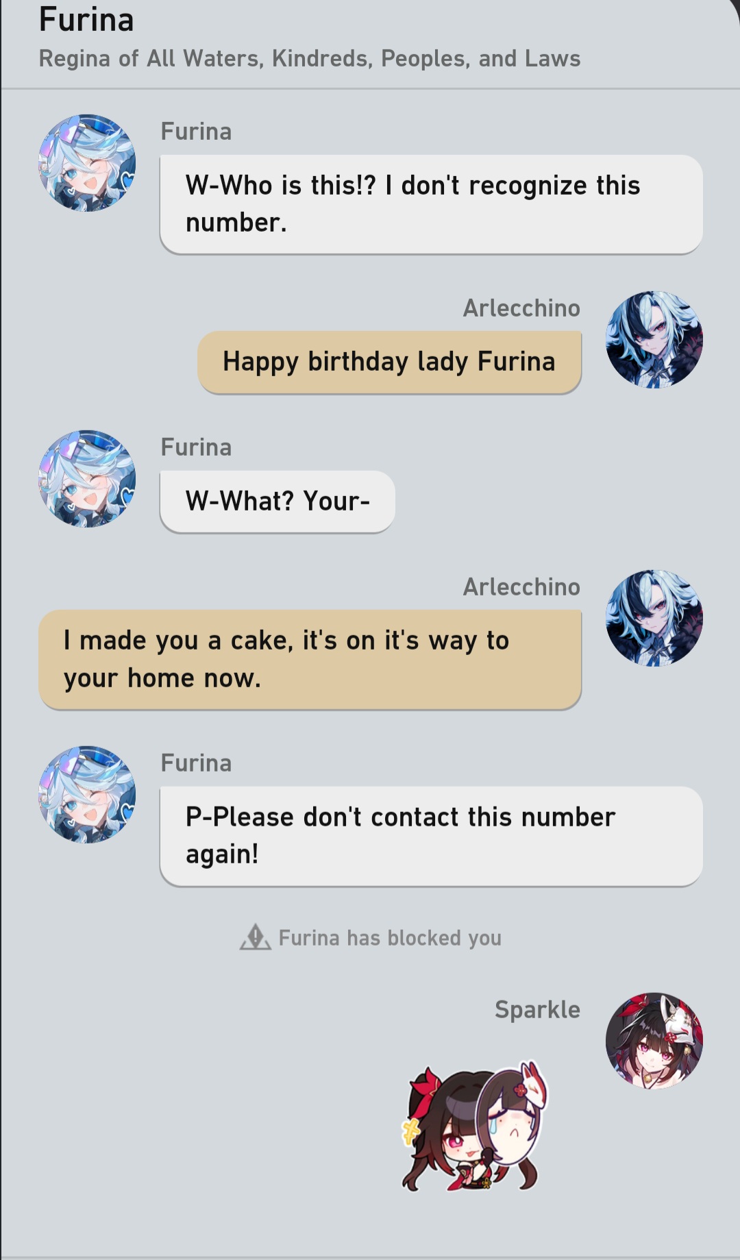 Happy Birthday lady Furina 💙 Genshin Impact | HoYoLAB