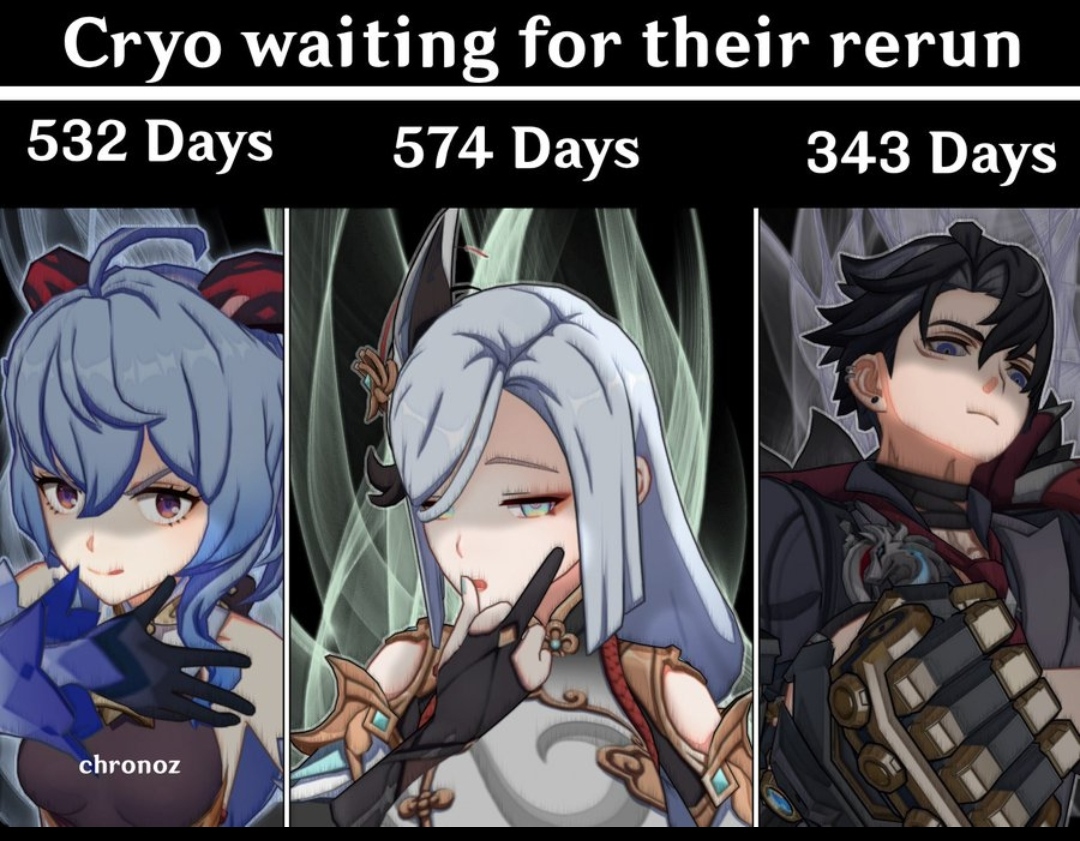 Cryo found dead in a ditch, erased from Irminsul, torn to oblivion, not ...