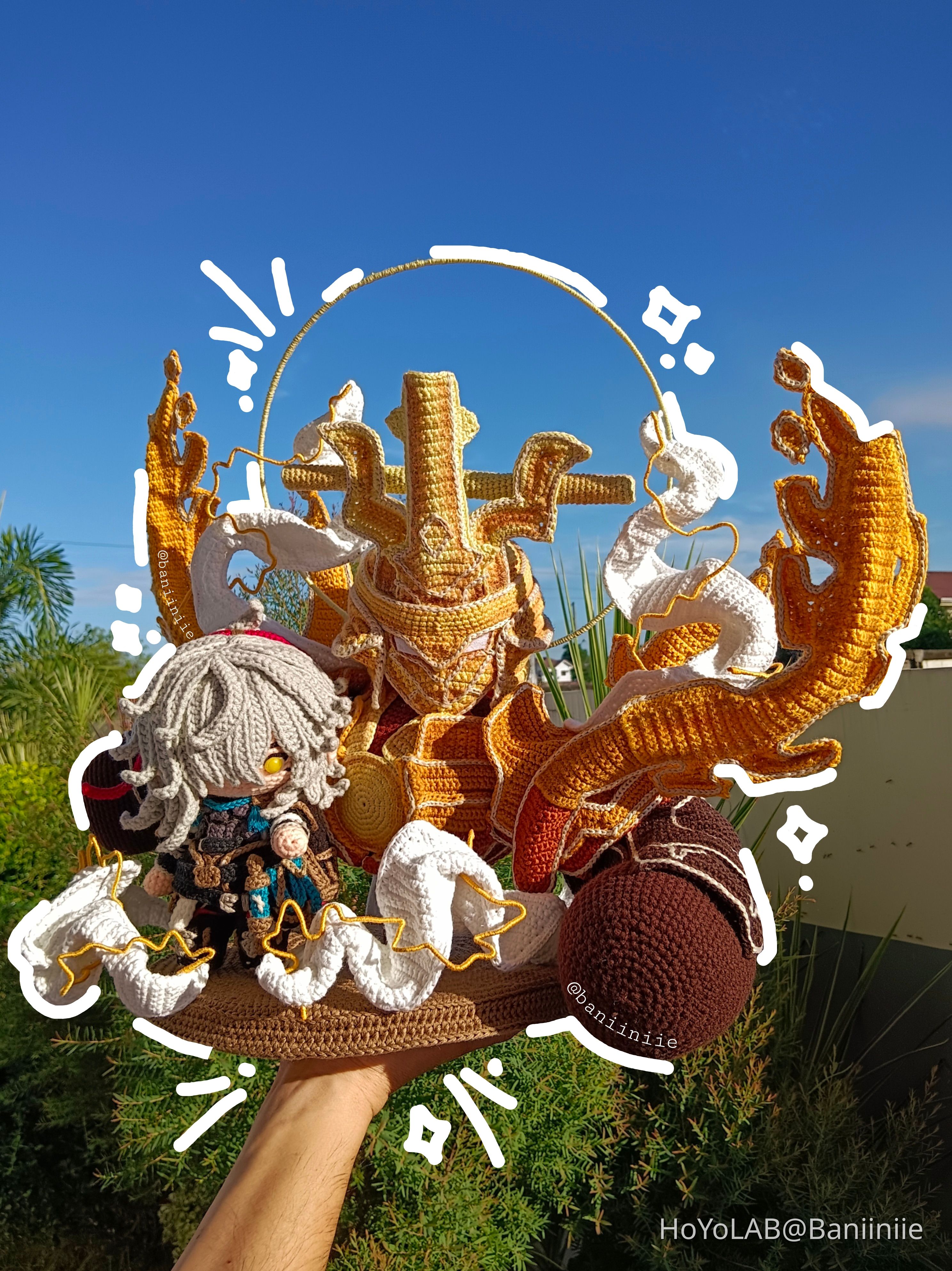 Amigurumi/Crochet Jing Yuan and Lightning Lord Honkai: Star Rail | HoYoLAB