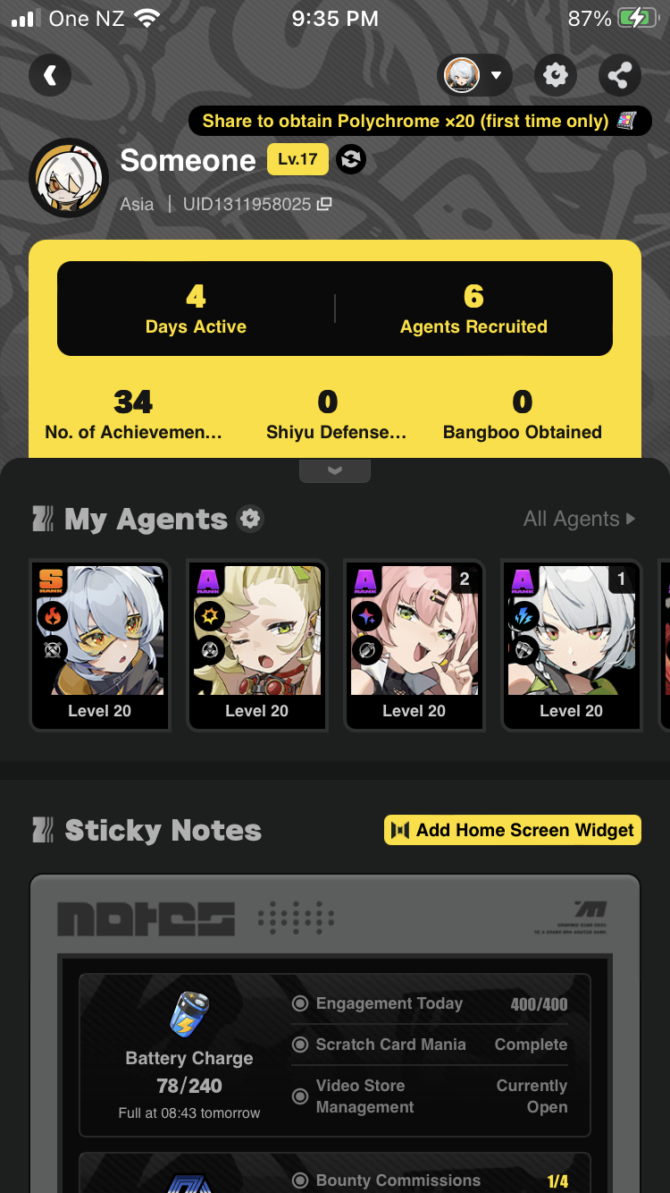 Yay Zenless Zone Zero | HoYoLAB