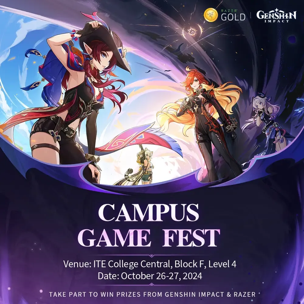 [NEW] Campus Game Fest Offline Event @ ITE College Central, Block F ...