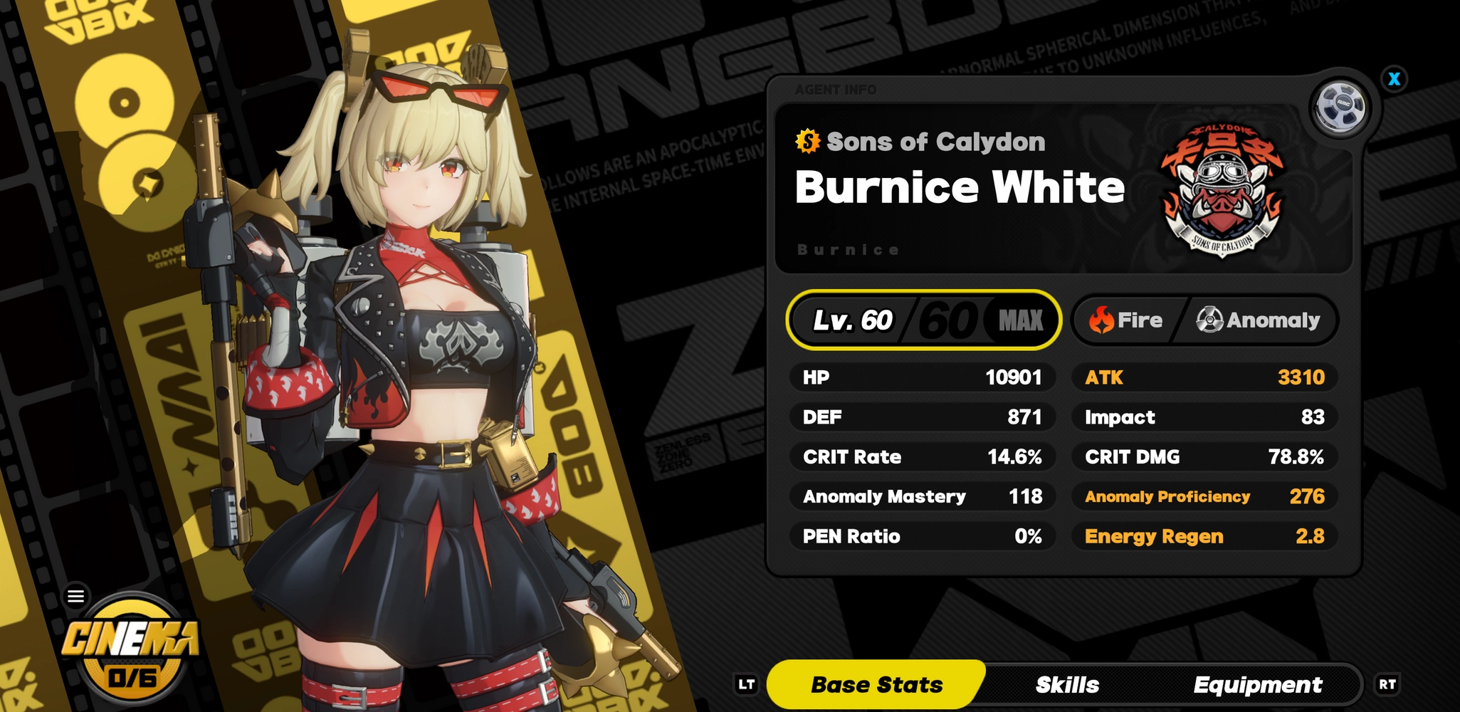 #Agent Guide# Burnice Build Guide (pictures included) Zenless Zone Zero ...