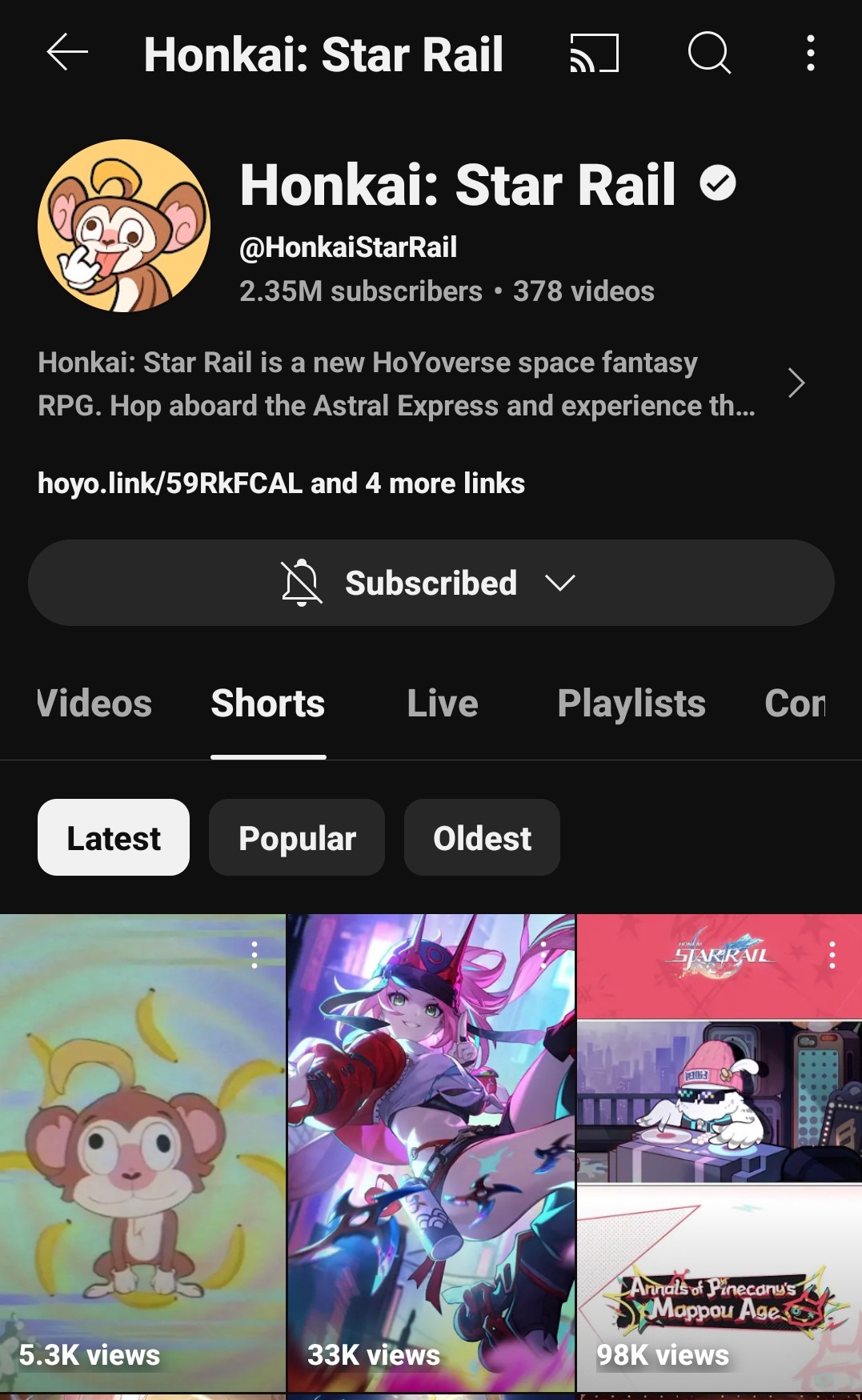 Oh no the monkeys have taken over Honkai: Star Rail | HoYoLAB