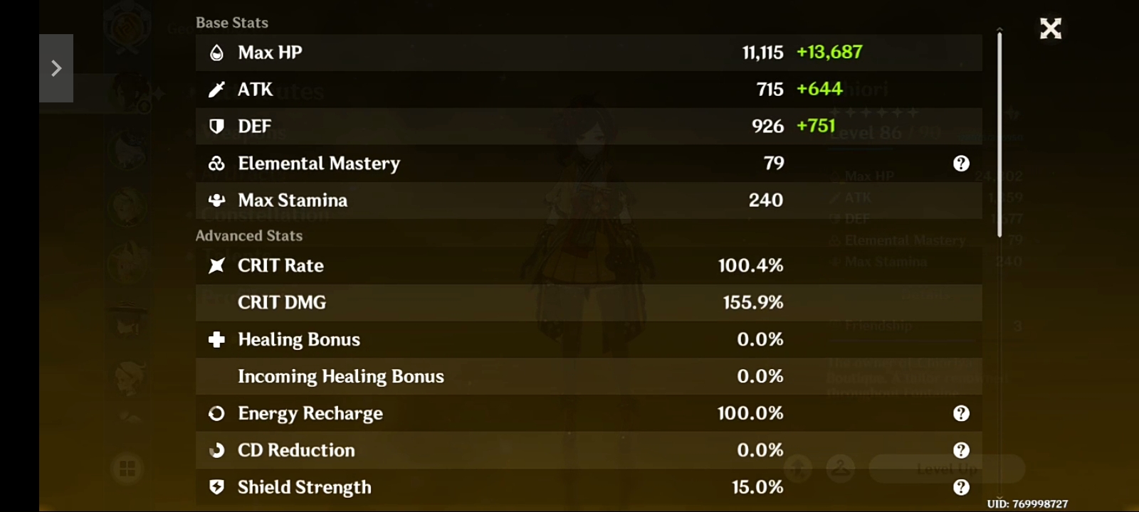 chiori build atm! Genshin Impact | HoYoLAB