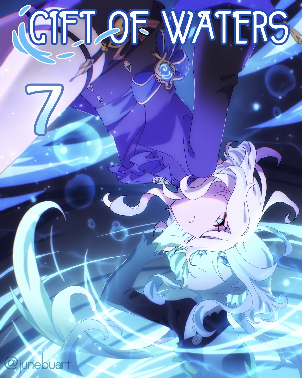 Furina learns how to use her vision, Gift of Waters chapter 7 Genshin ...