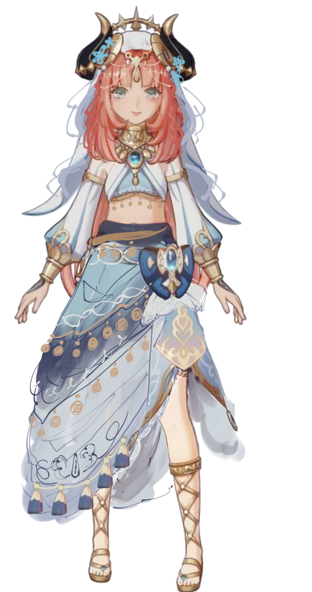 Small Nilou redesign! Genshin Impact | HoYoLAB