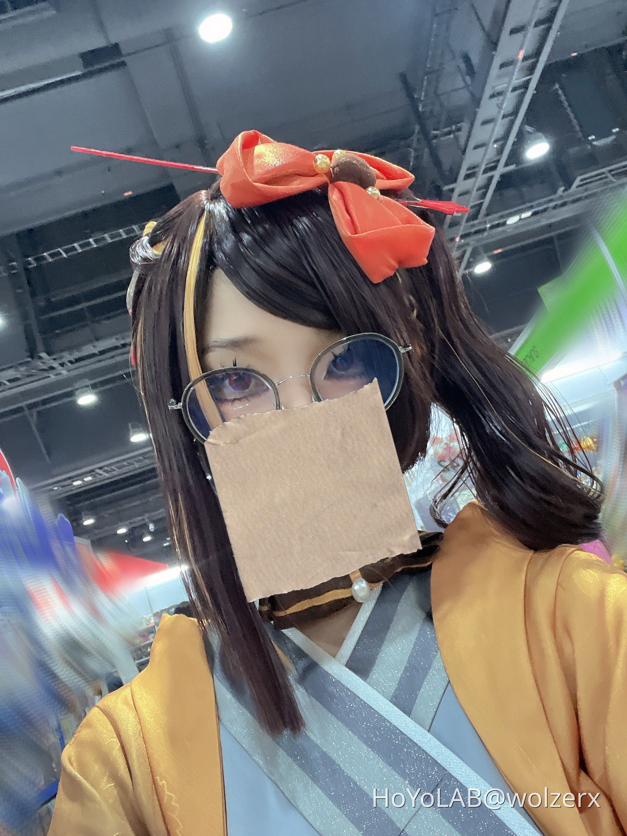 attended a convention, cosplayed as chiori Genshin Impact | HoYoLAB