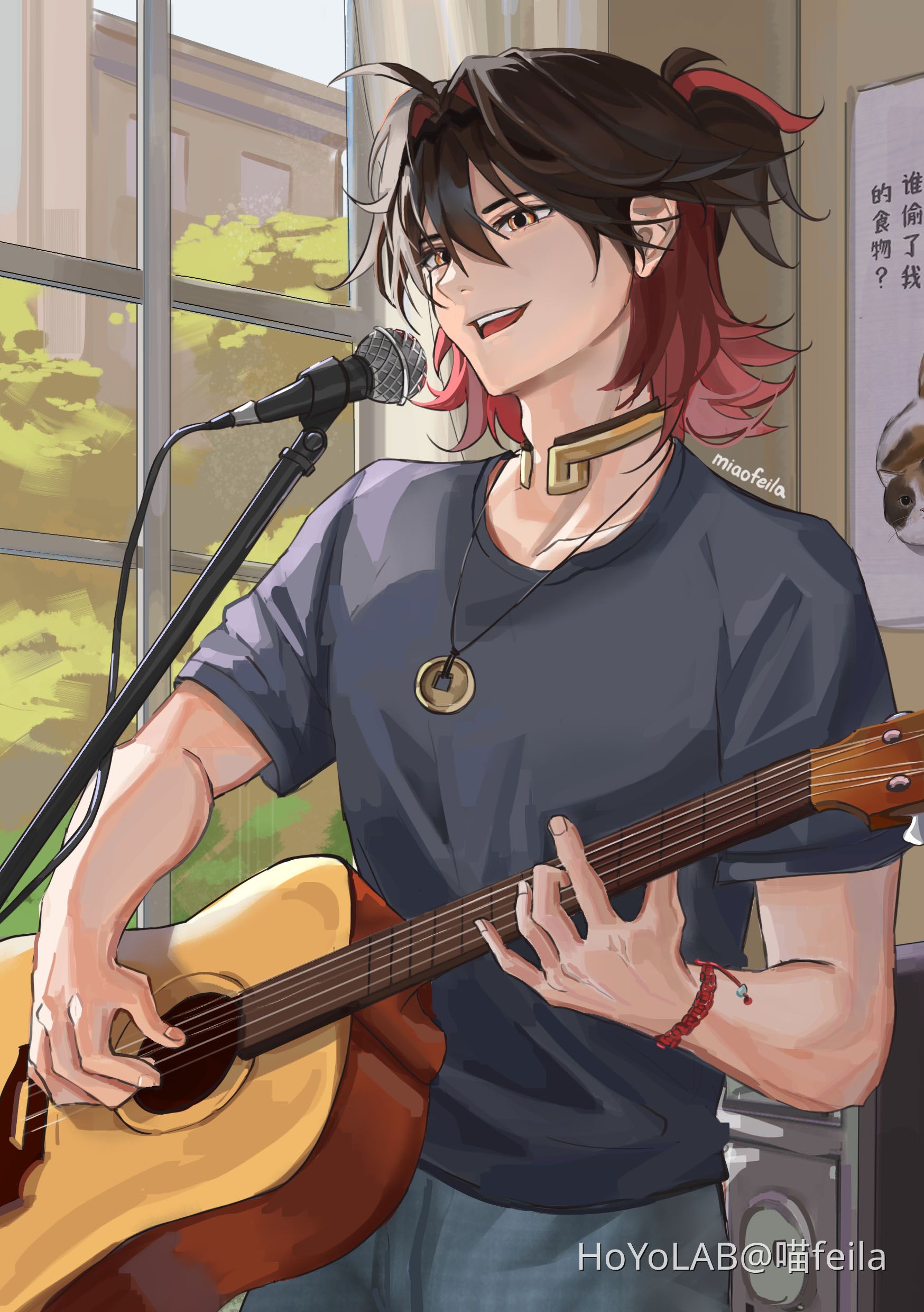 GAMING as an Acoustic singer~ Genshin Impact | HoYoLAB