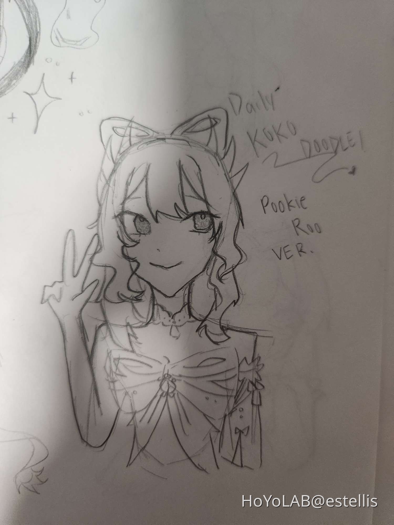 Daily koko doodle!! + some other doodles Genshin Impact | HoYoLAB