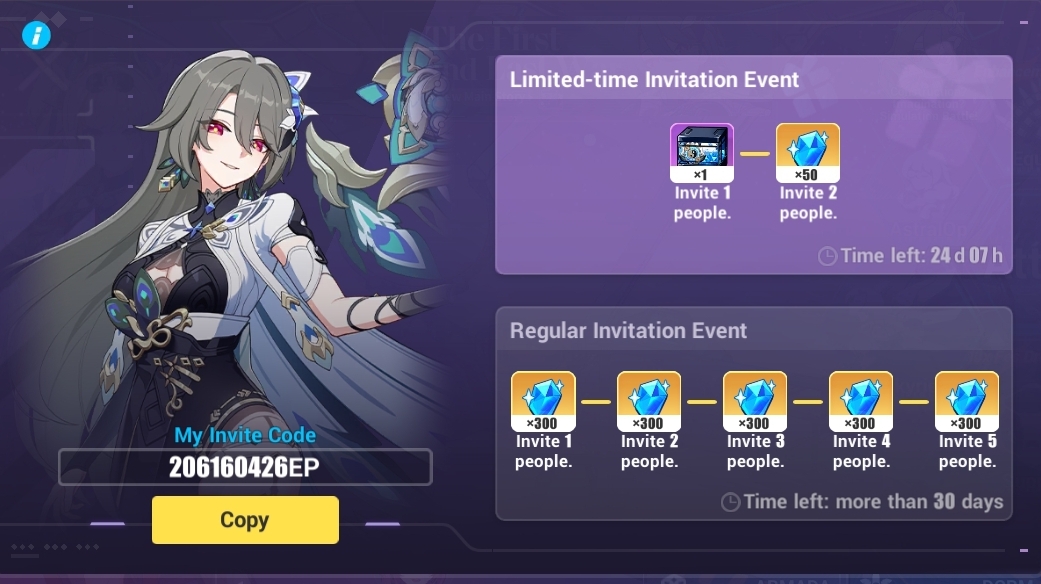 Invite code Hi3!! Honkai Impact 3rd | HoYoLAB