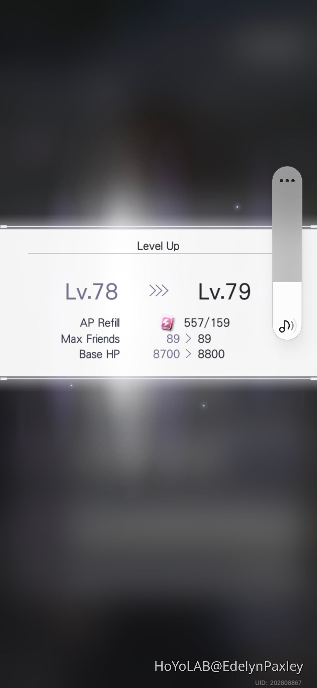 Successfully advanced level 79 Tears of Themis | HoYoLAB