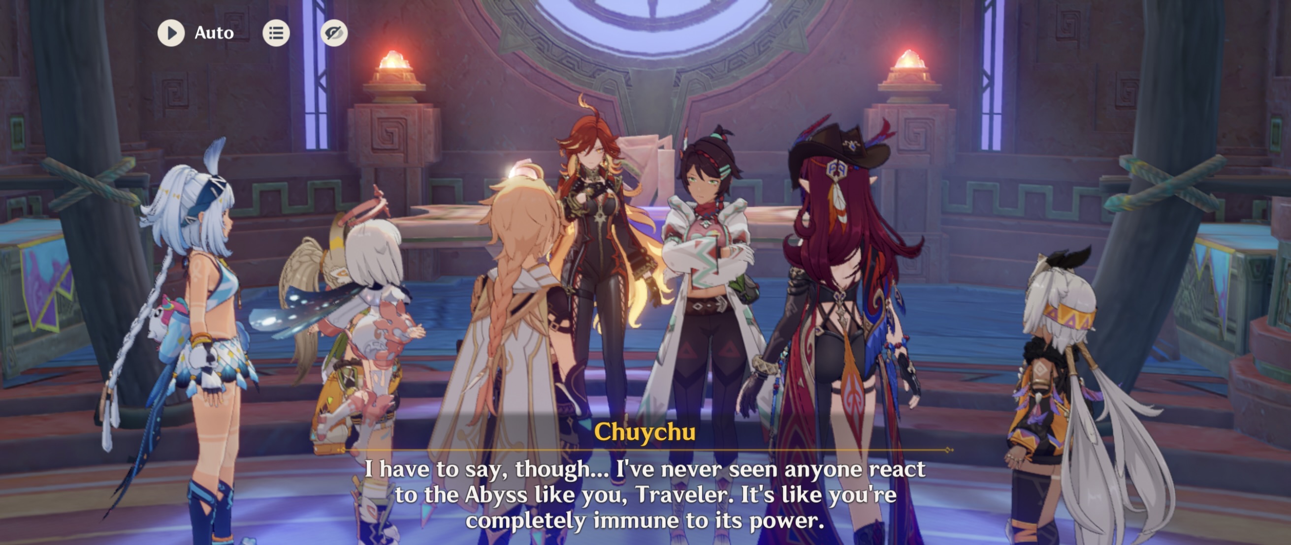 A medical check-up by Chuychu and the Traveler is completely immune ...