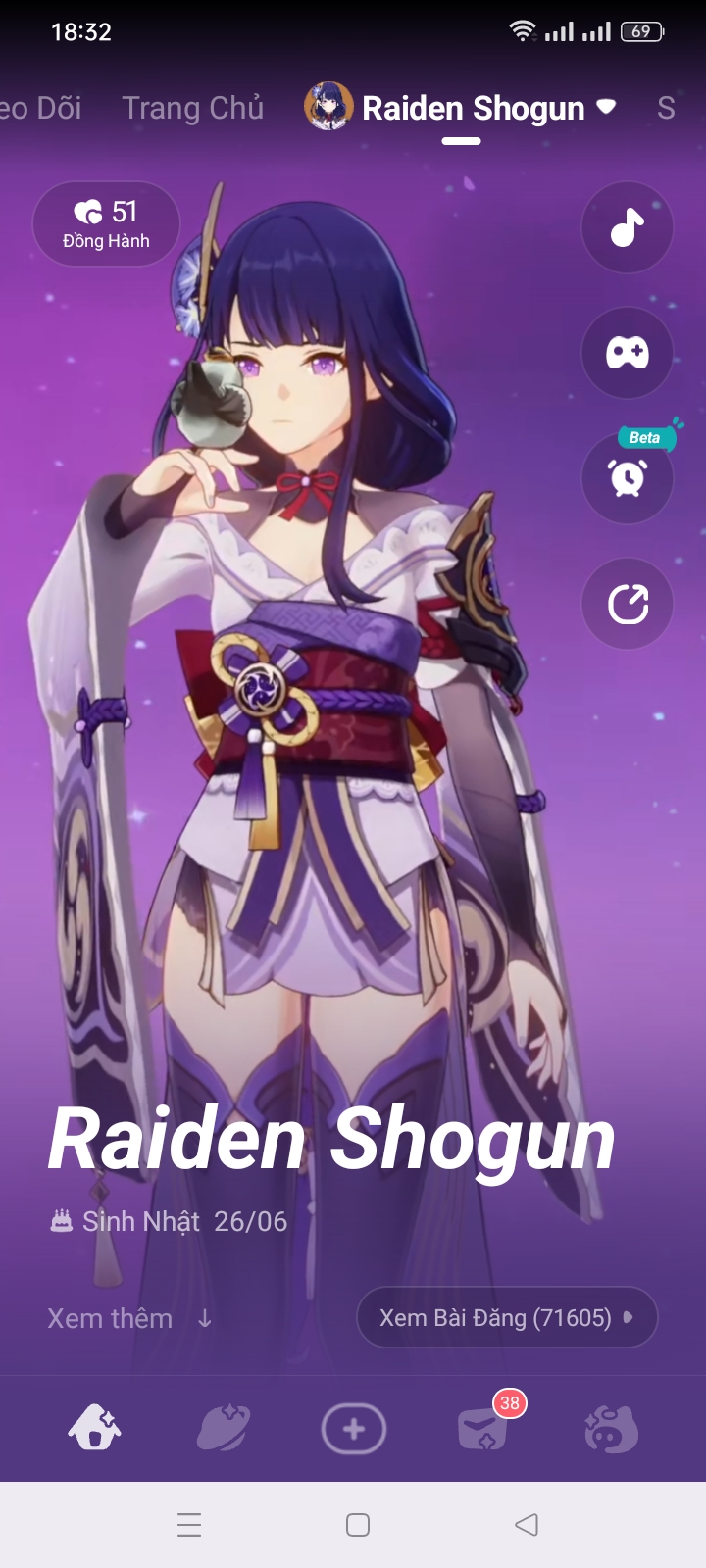 mãi fan chị Raiden Shogun | HoYoLAB