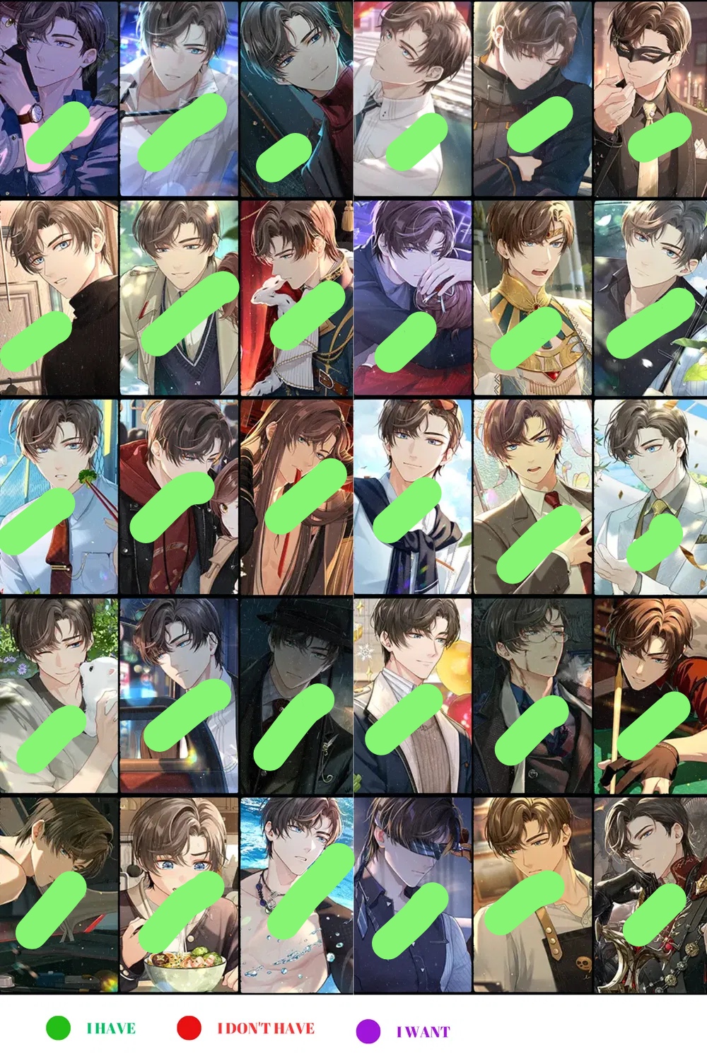 My SSR/SSS collection! Tears of Themis | HoYoLAB