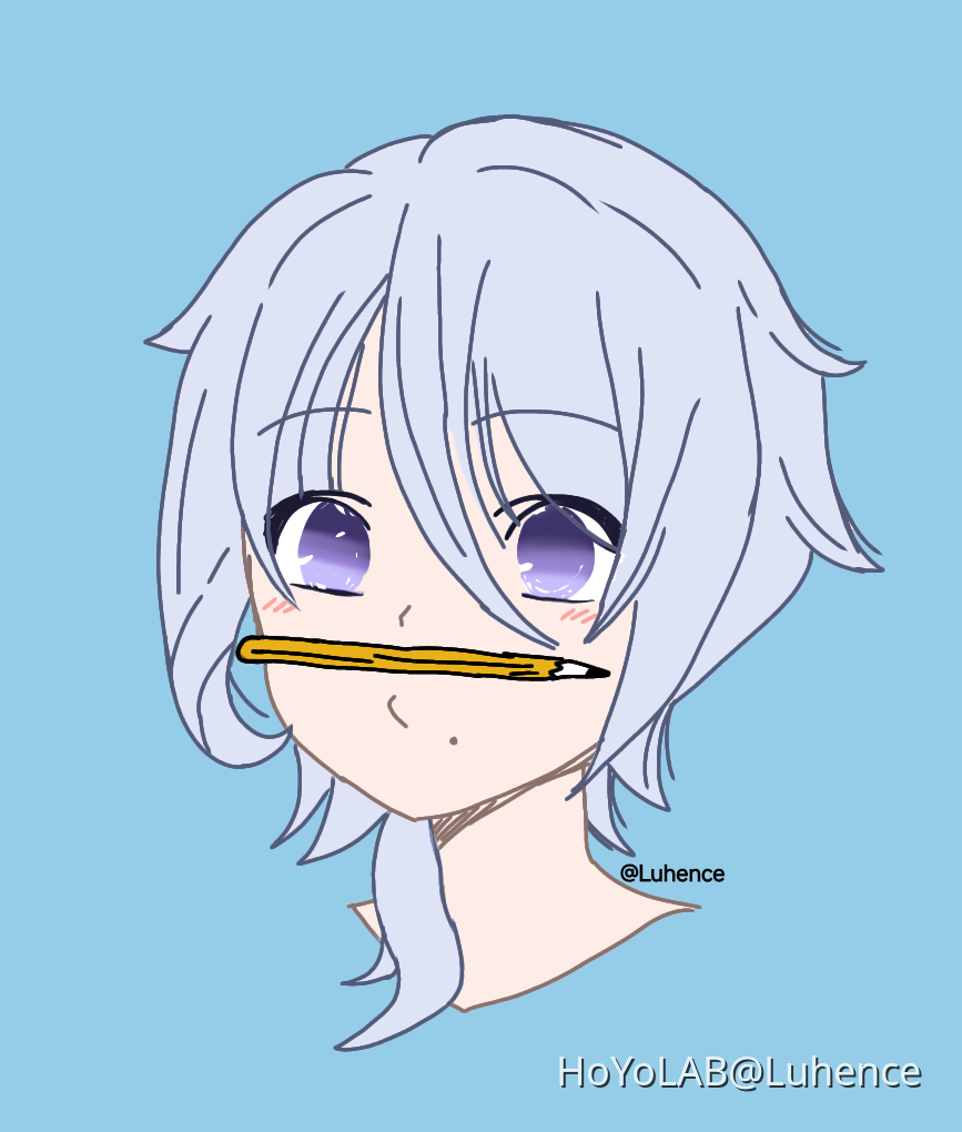 Ayato as a kid 🩵 Genshin Impact | HoYoLAB