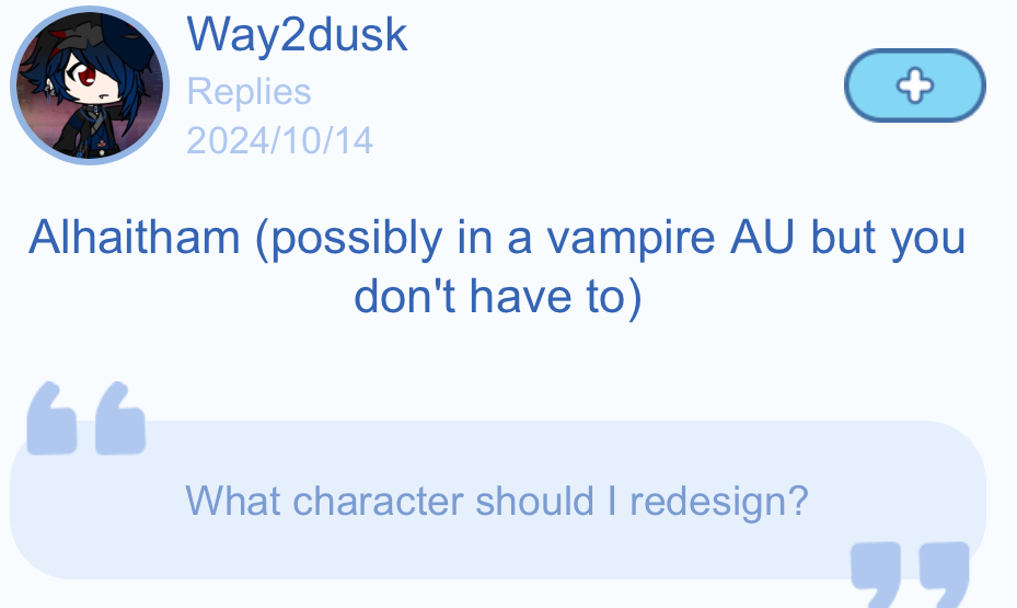 Vampire Alhaitham Redesign Genshin Impact | HoYoLAB