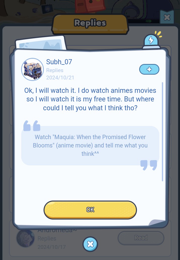 You can tell me here >:D | HoYoLAB