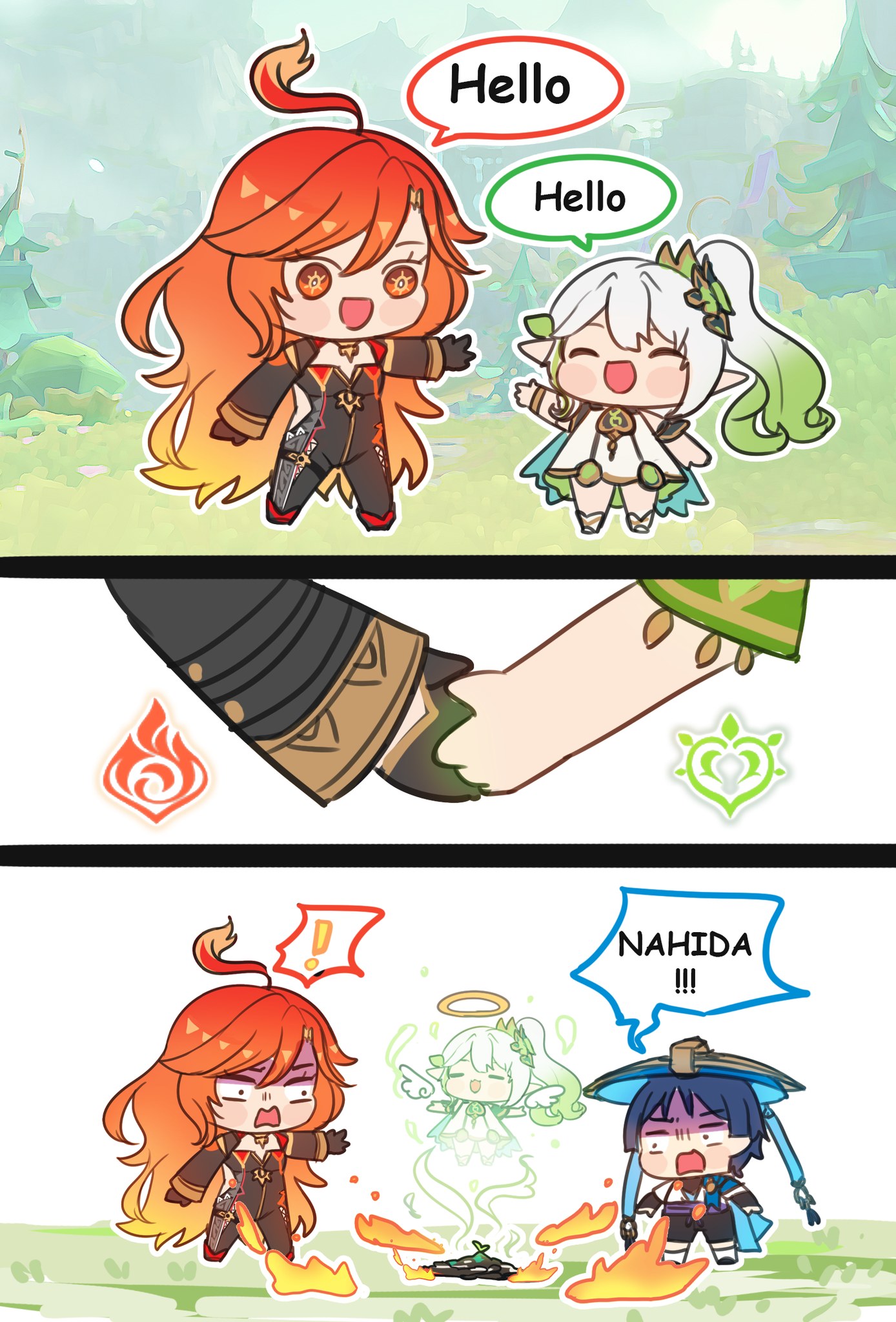 Mavuika meet Nahida Genshin Impact | HoYoLAB