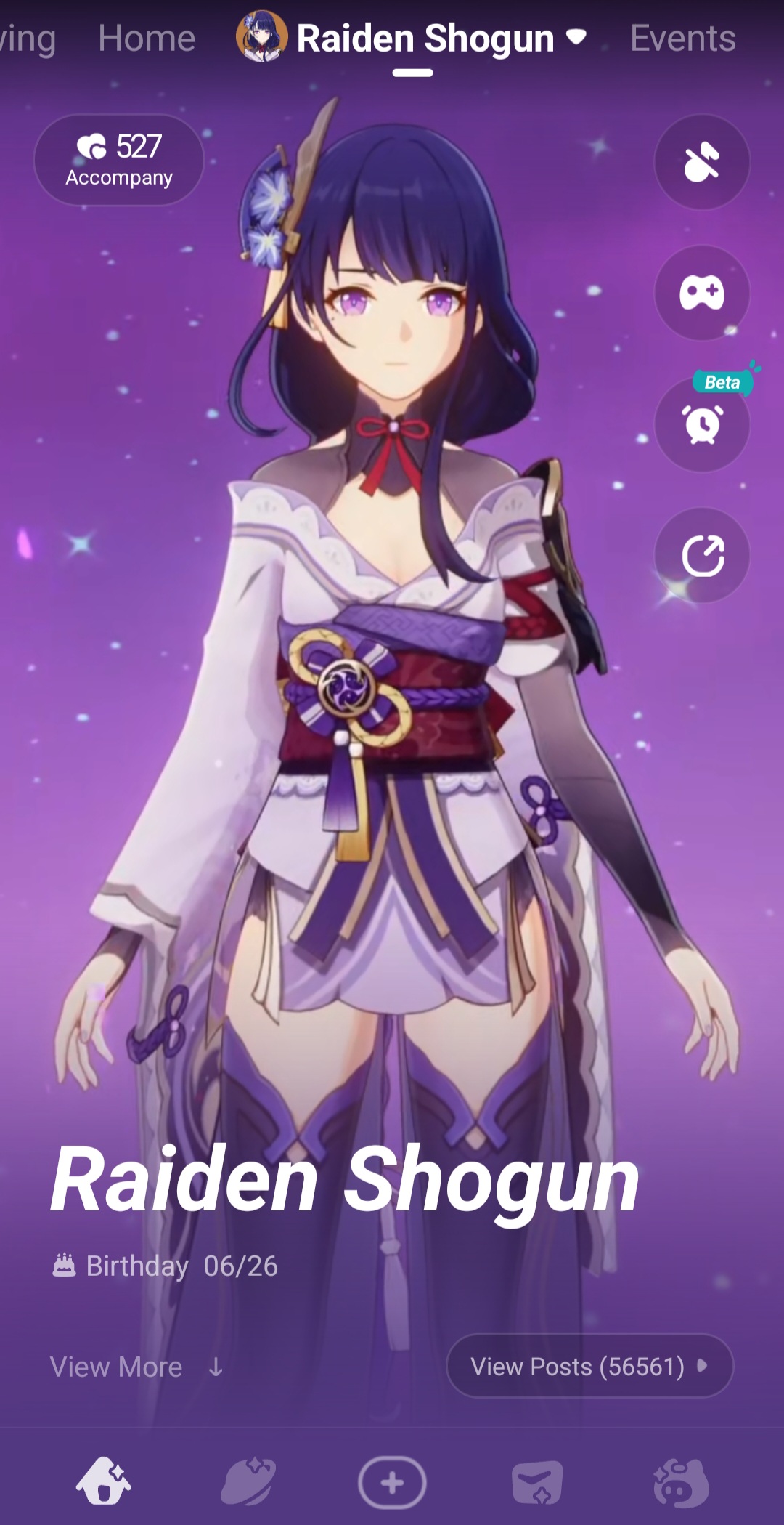 Raiden & Acheron Companionship Showcase | HoYoLAB