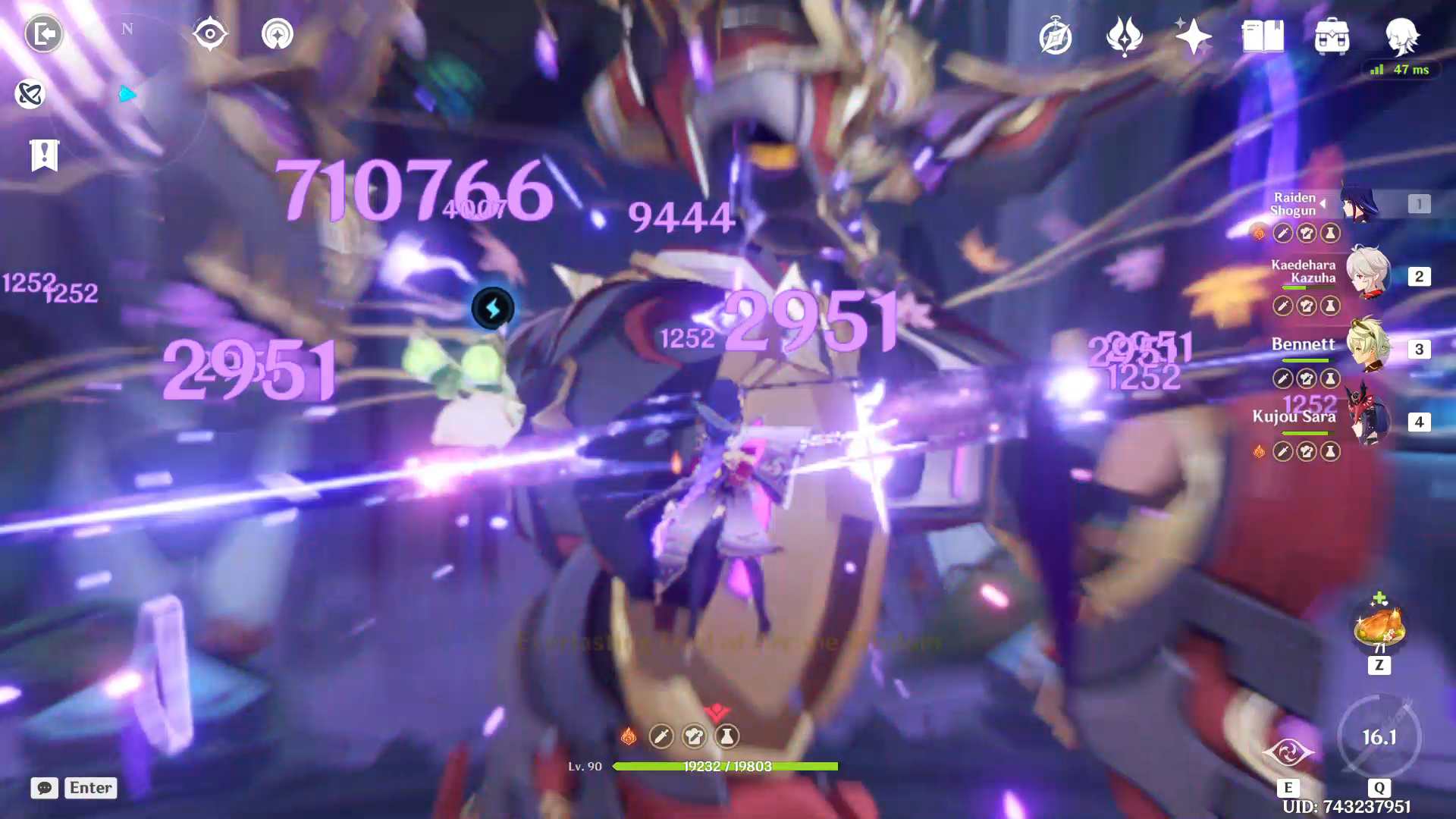 C2 Raiden Showcase💜🔥 Genshin Impact | HoYoLAB