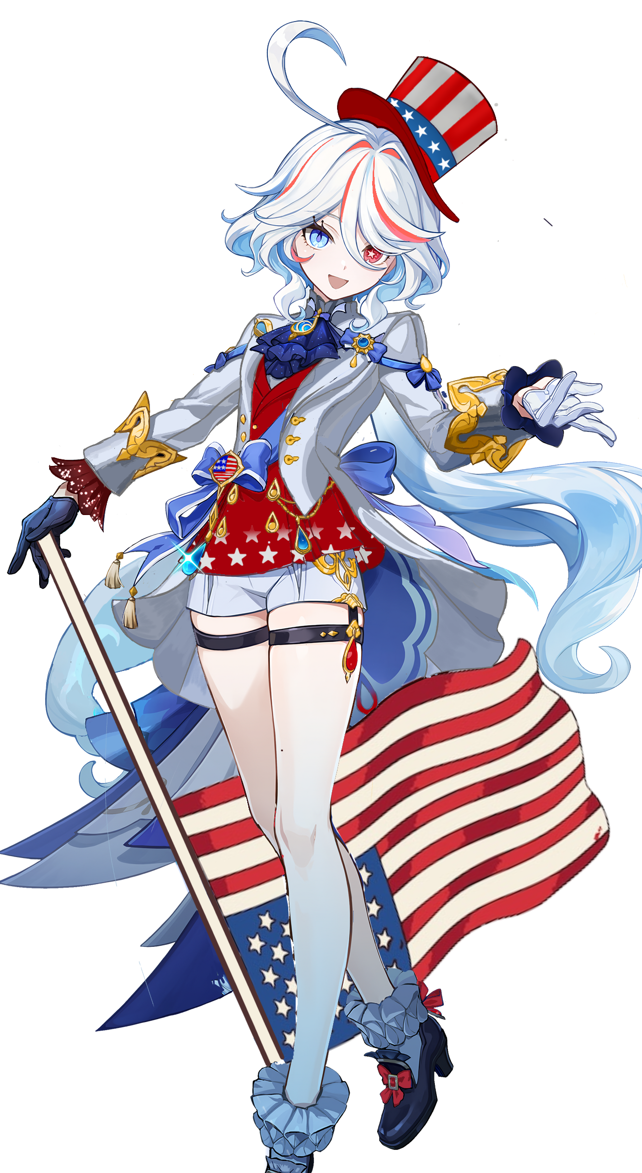 Furina with American color scheme!! Genshin Impact | HoYoLAB