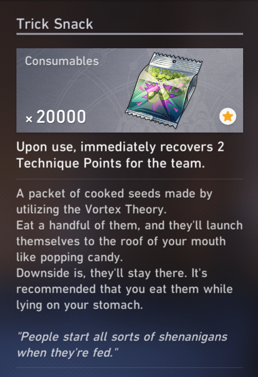 Acheron mains, show me ur Trick Snack collection Honkai: Star Rail ...