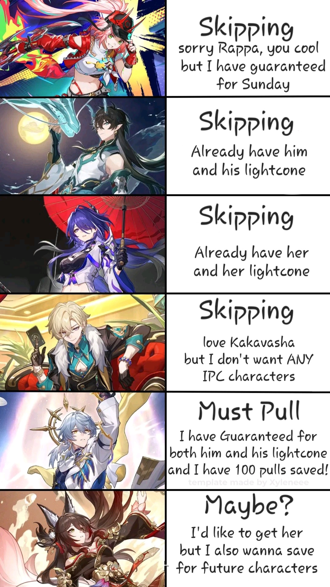 HSR 2.6 - 2.7 Pulls Honkai: Star Rail | HoYoLAB