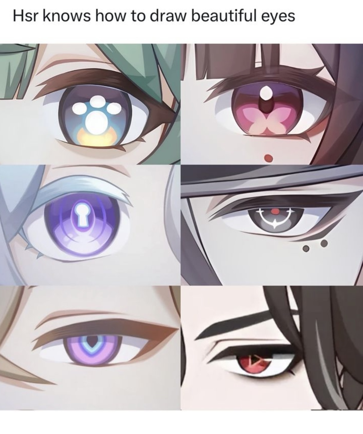 Hsr knows how to draw beautiful eyes👁️ Honkai: Star Rail | HoYoLAB