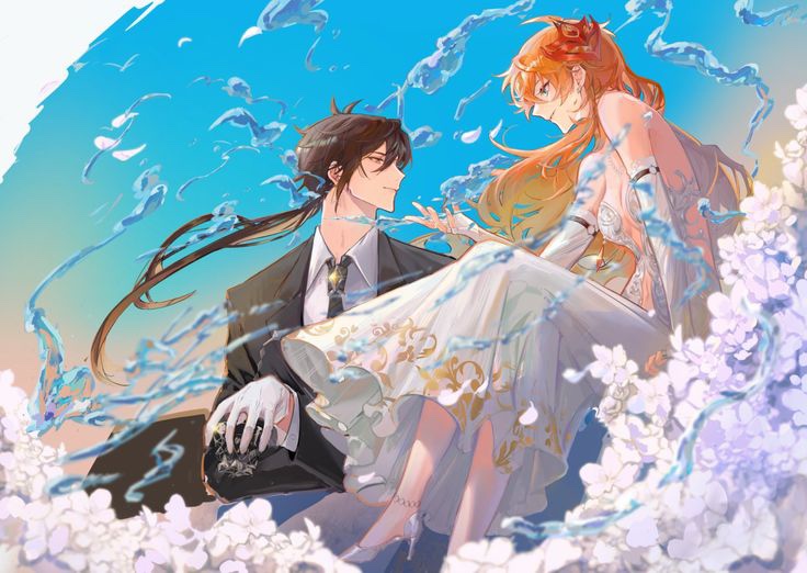 Fan art I found on Pinterest (FEM CHILDE) Genshin Impact | HoYoLAB